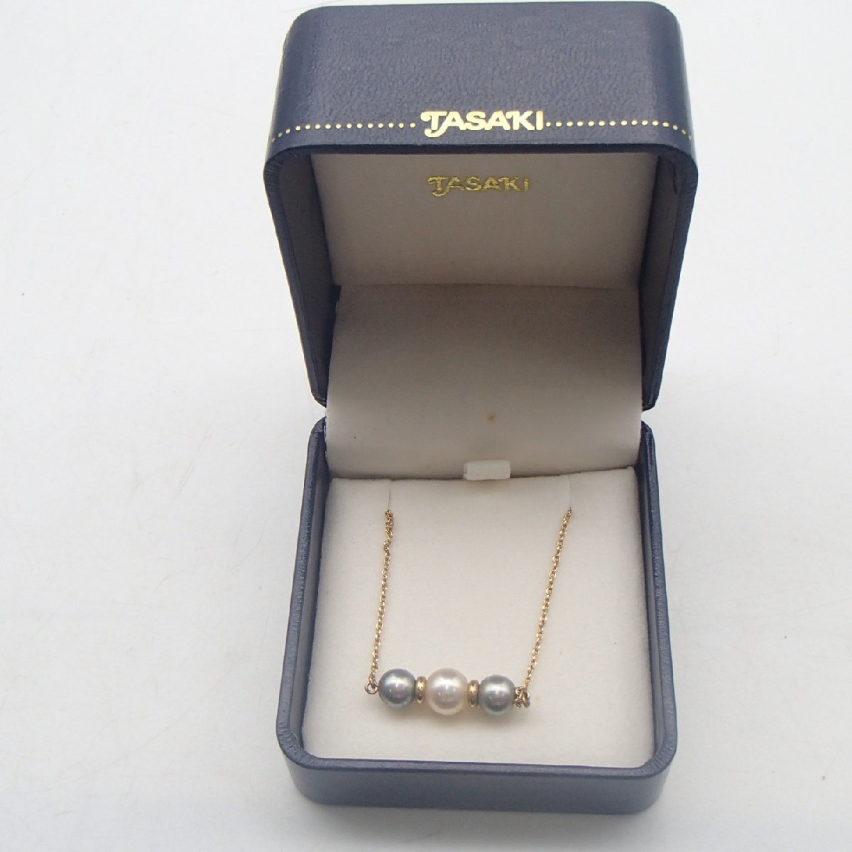Yahoo!オークション - TASAKI タサキ ネックレス / K18 750 約3.8g 丸...