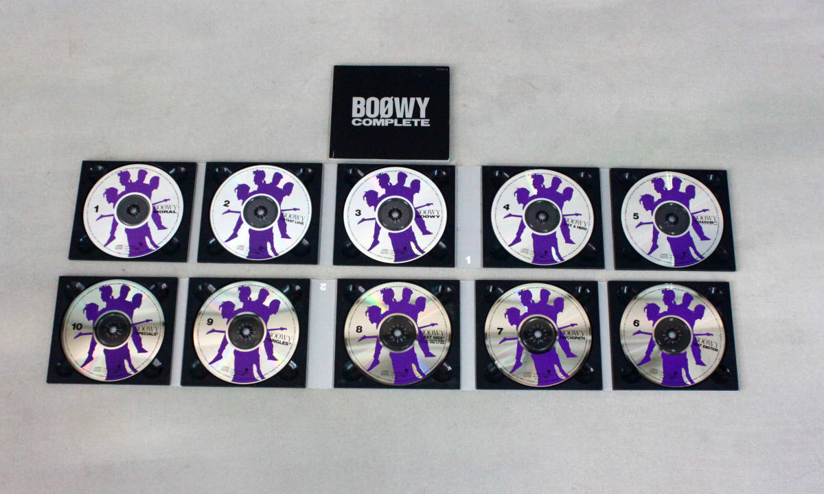 Yahoo!オークション - ③ BOOWY コンプリート BOX 東芝EMI CD 10枚組