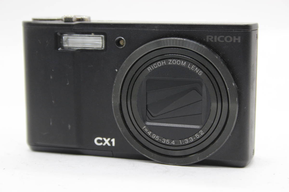 Yahoo!オークション - 【返品保証】 リコー Ricoh CX1 ブラック 7.1x ...