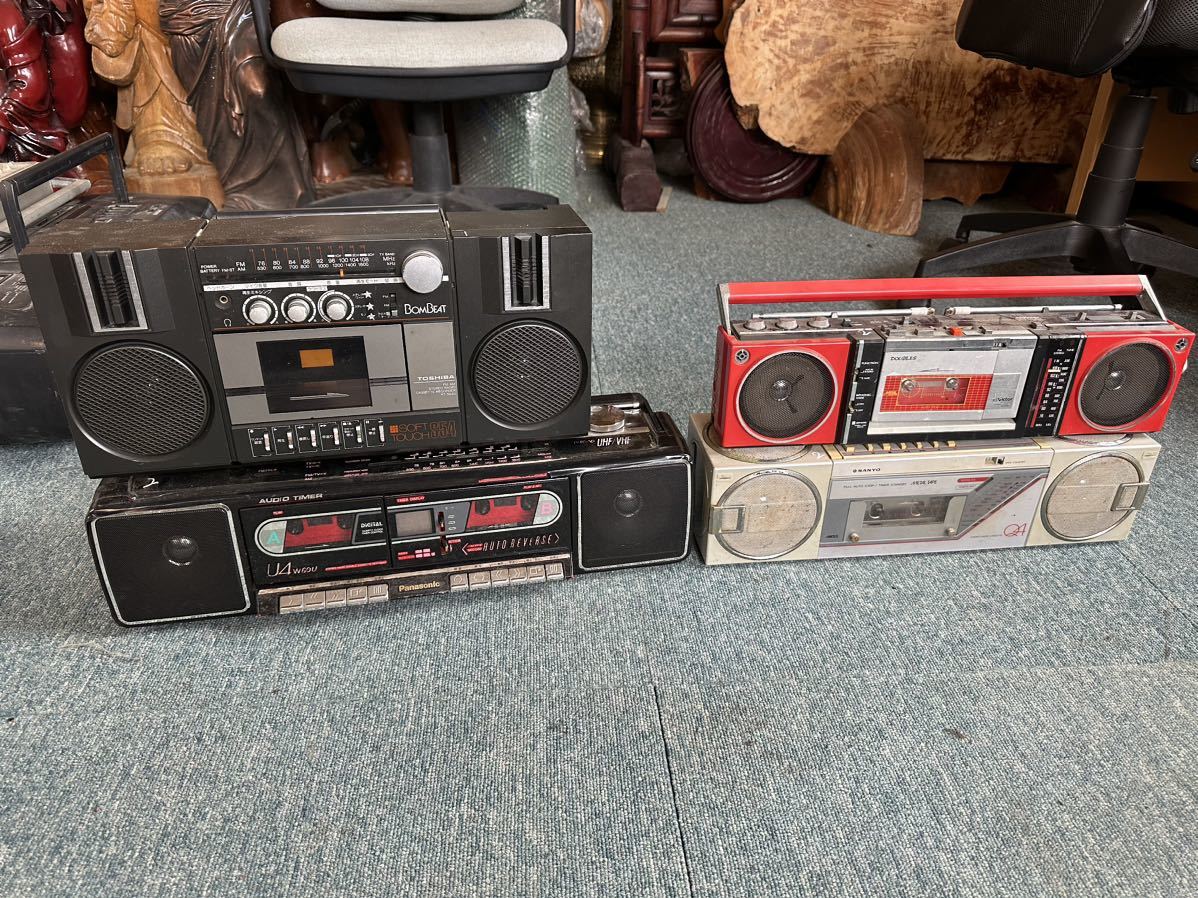 Yahoo!オークション - ラジカセ victor RC-S55 toshiba RT-S54D panaso...