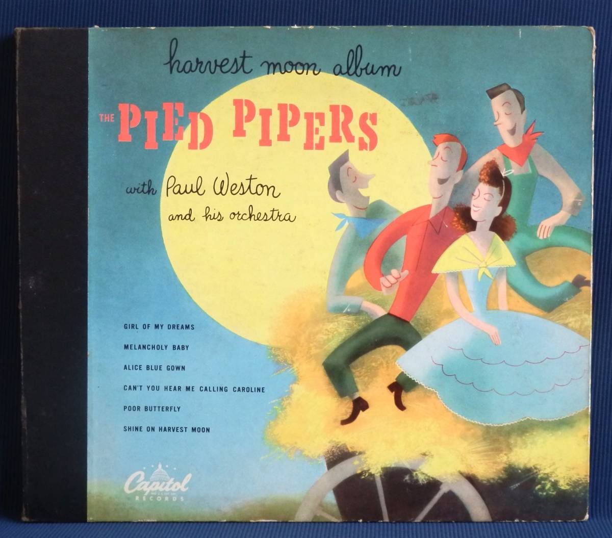 パイド パイパーズ ThePied Pipers/Harvest Moon Album Capitol CC-103 SP盤 3 枚組(ジャズ一般)｜売買されたオークション情報、yahooの ...