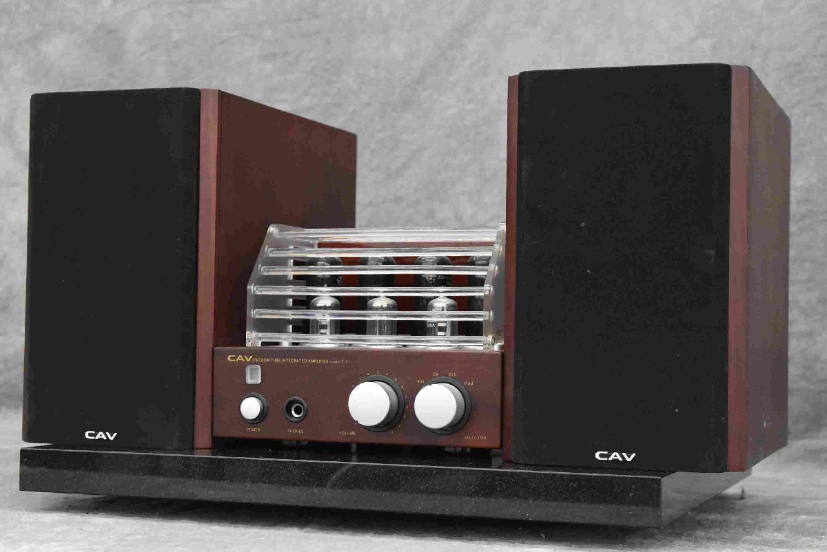 Yahoo!オークション - F CAV T-3 真空管アンプ スピーカー セット ジャ...