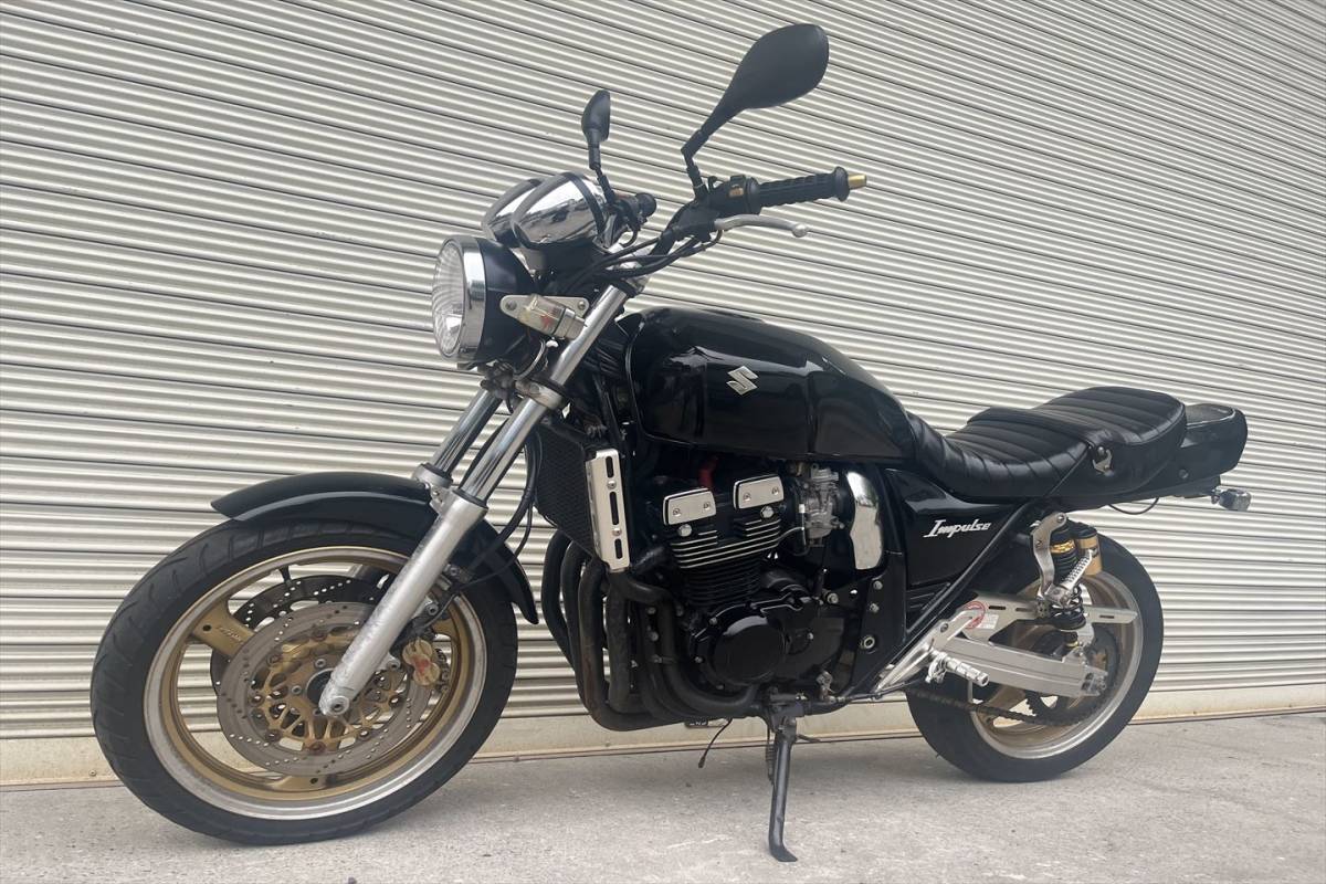 GSX400 インパルス-2 1円スタート 始動動画有 GK7CA 2型 IMPULSE キャブ車 検 ゼファーχ ZRX 全国配送 兵庫小野市(251cc-400cc)｜売買された ...