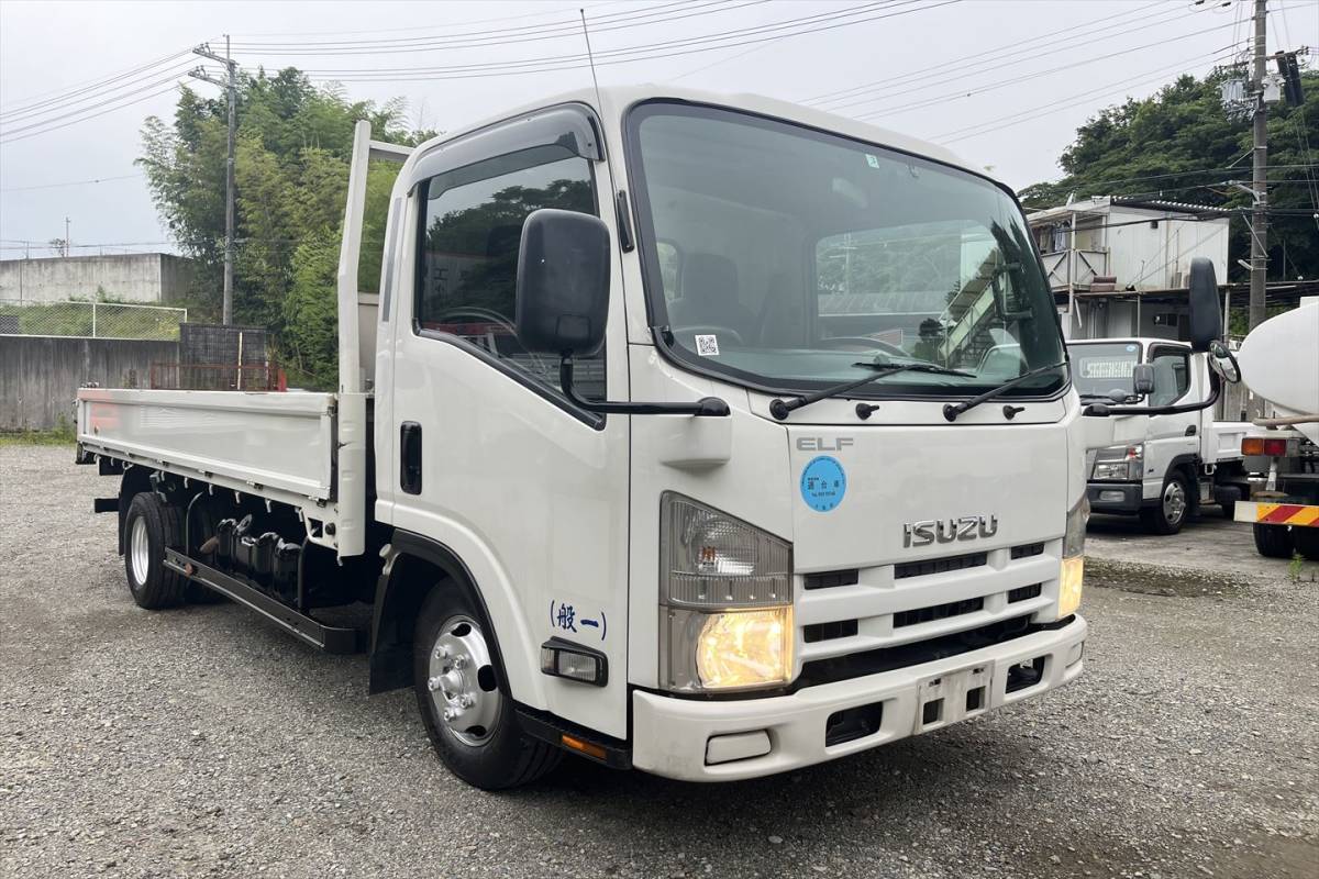 Yahoo!オークション - 動画有 売り切り H20年 いすゞ エルフ ELF 平ボ...