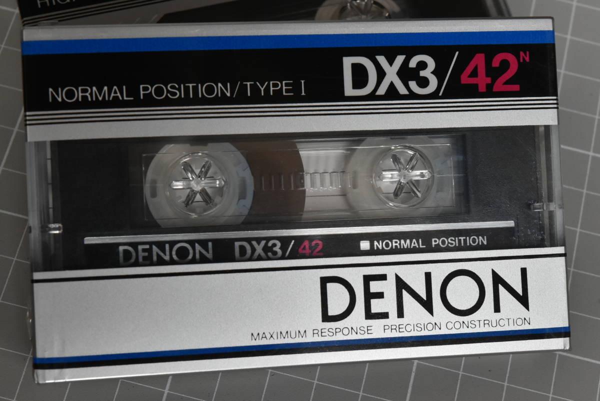 Yahoo!オークション - カセットテープ【DENON DX3/42 DX7/42】デンオ...