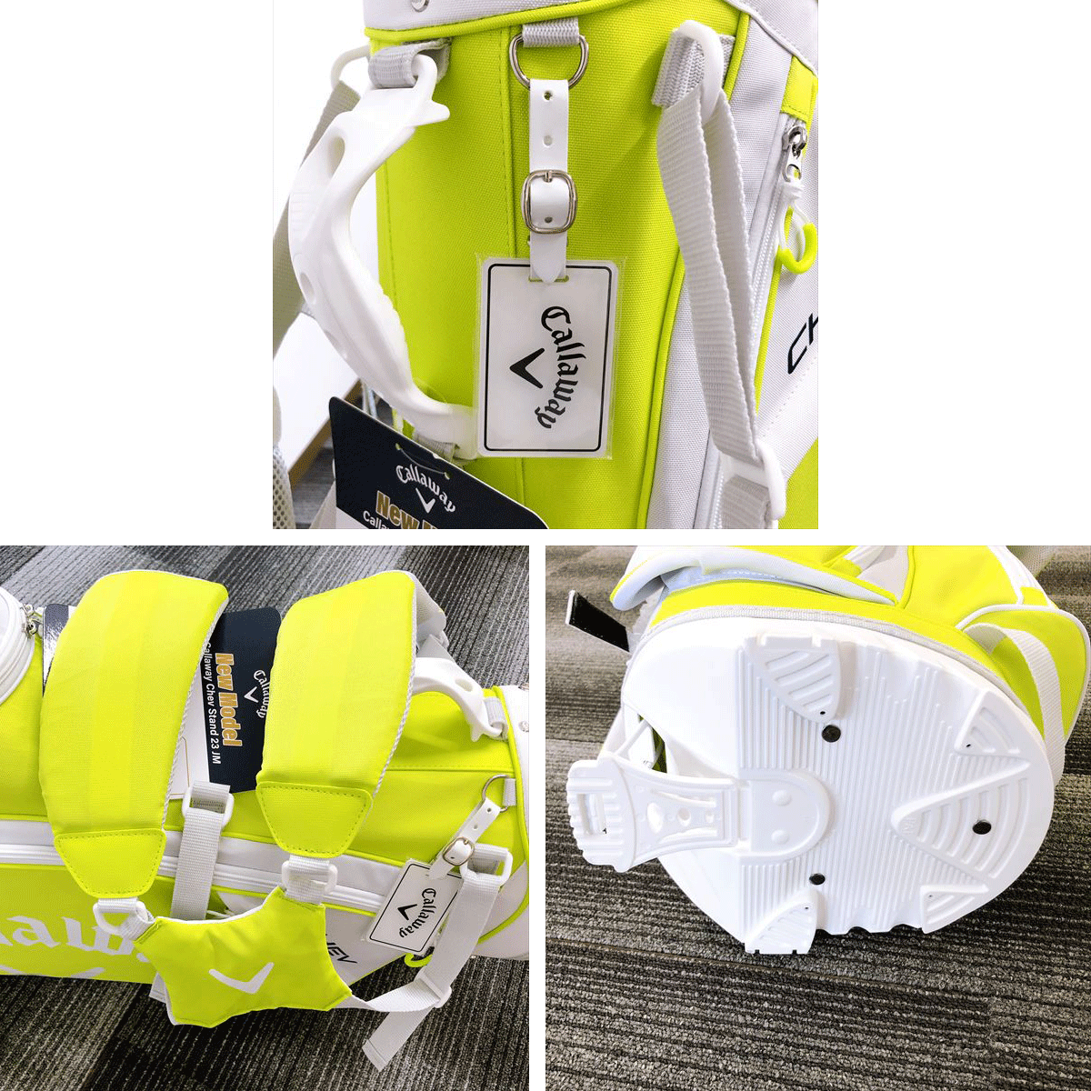 代購代標第一品牌－樂淘letao－631*Callaway キャロウェイ BG CG STN CHEVLME 23JM 9.0型 2.6kg 47インチ キャディバック シェブスタンド 未使用品