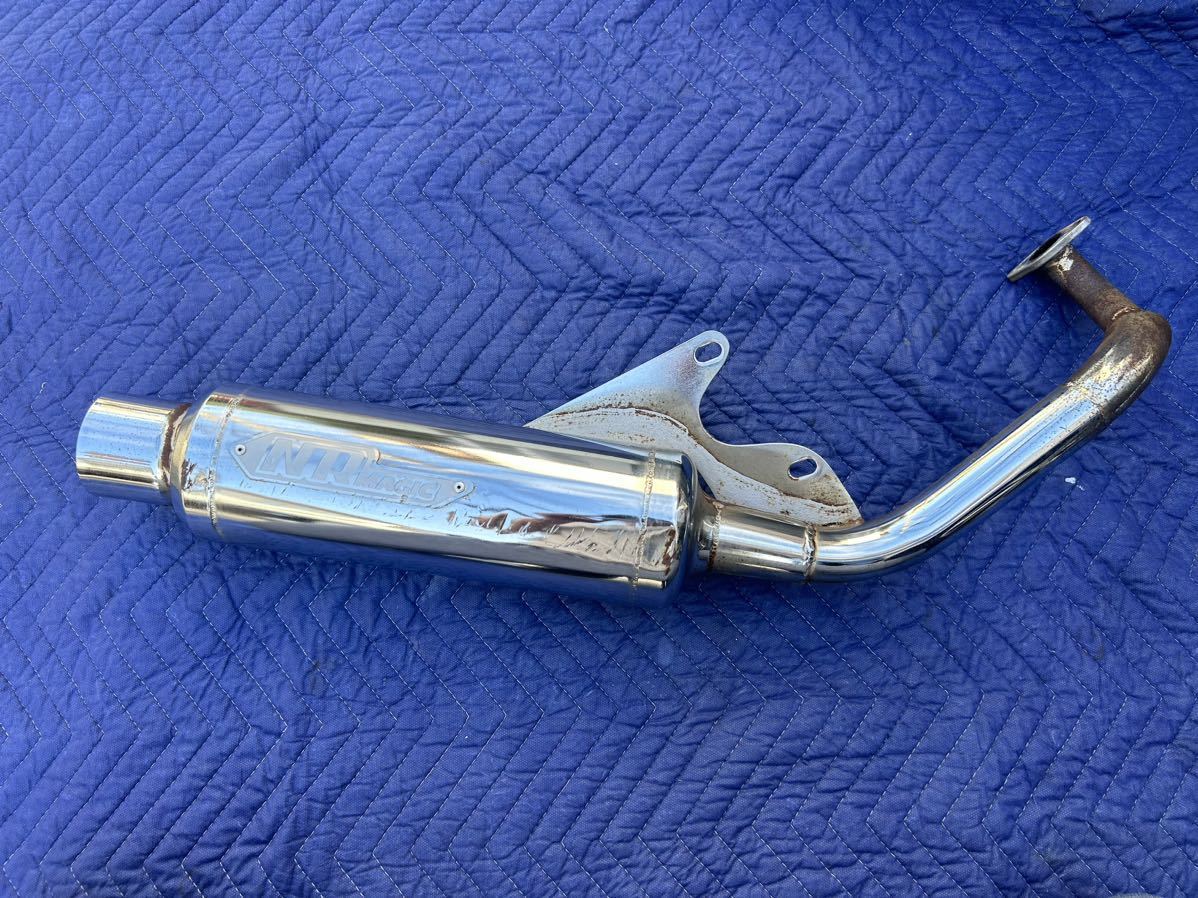 Yahoo!オークション - 【在庫処分】ズーマー AF58 社外マフラー NRマジ...