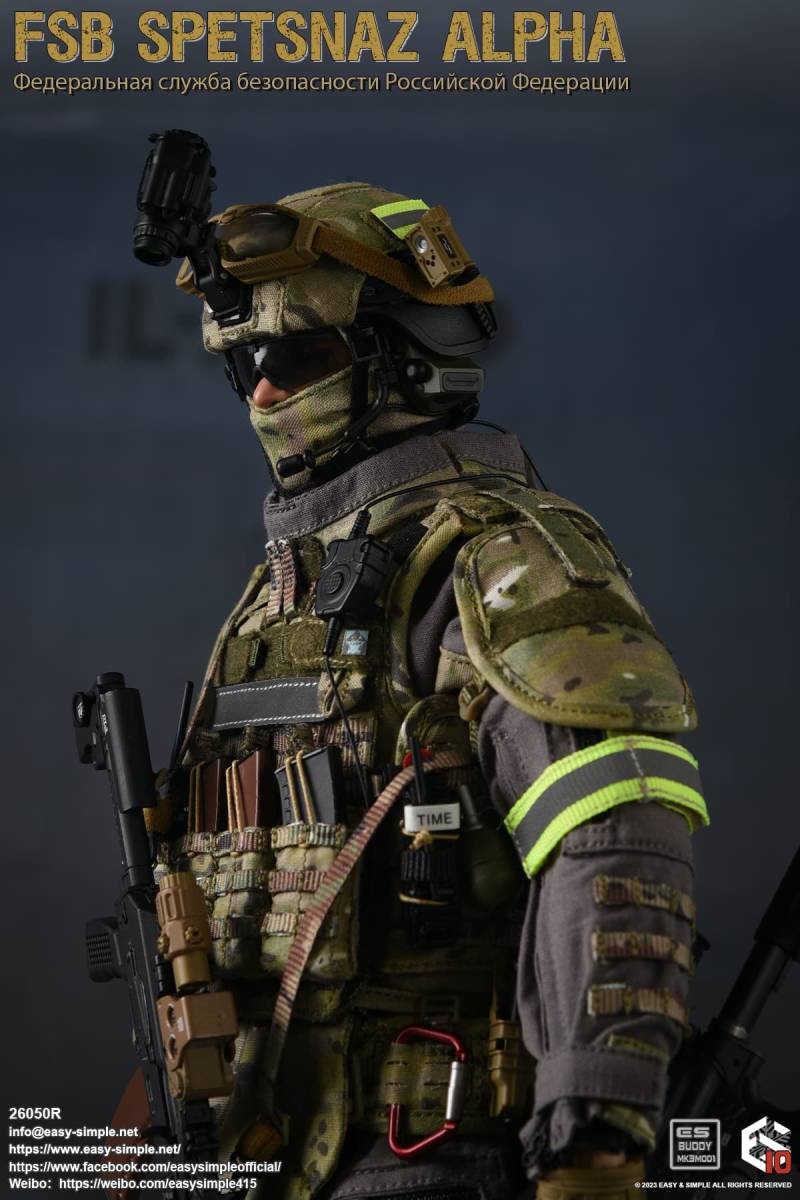 ヤフオク! - 1/6 Easy & Simple FSB Spetsnaz Alpha 無線機のみ