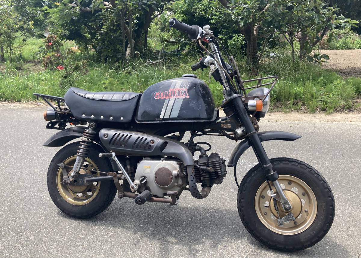 Yahoo!オークション - 6Vゴリラ49cc車両 検）Z50JAB27モンキーRダック...