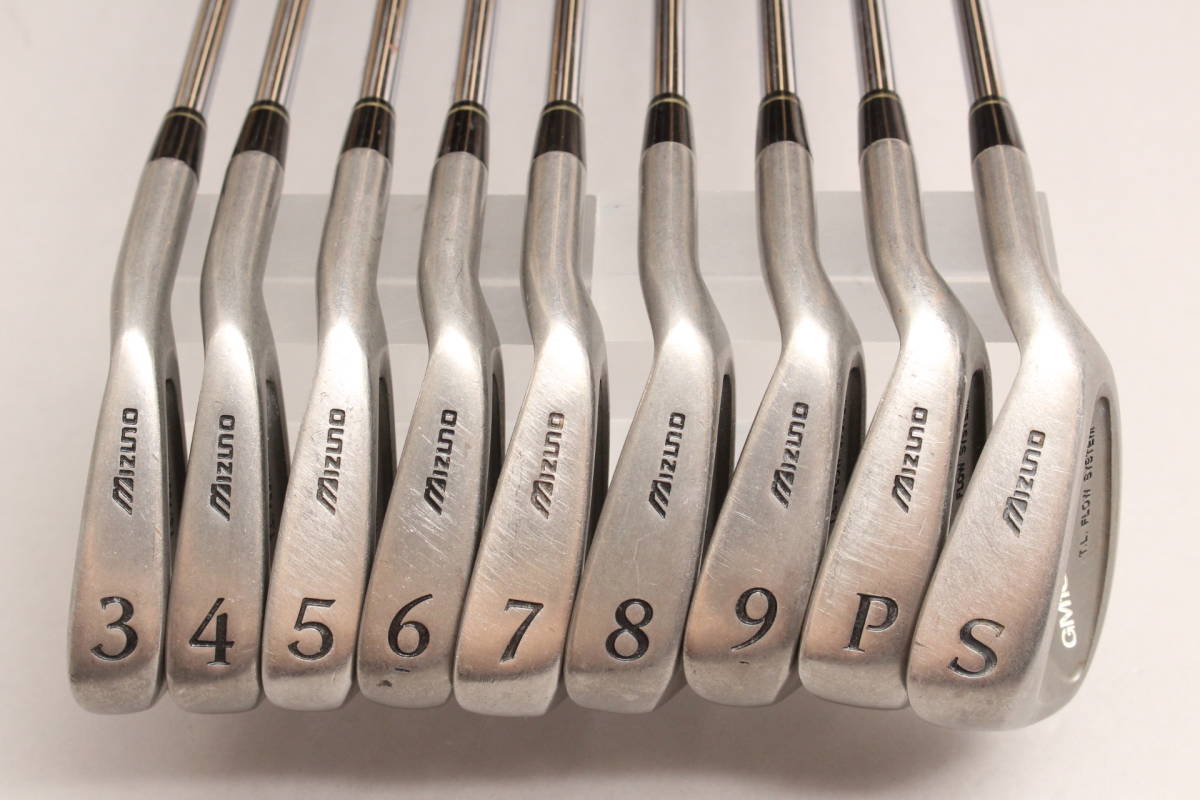 100円 良品 ミズノ アイアンセット 9本/R Mizuno GM100 3 9/P/S 純正スチール ゴルフ ＃140 G69(ミズノ)｜売買されたオークション情報、yahooの商品情報を ...