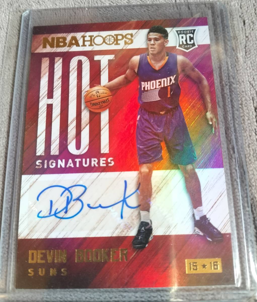 Yahoo!オークション - Devin Booker / 15-16 Panini Hoops Hot Signatu...