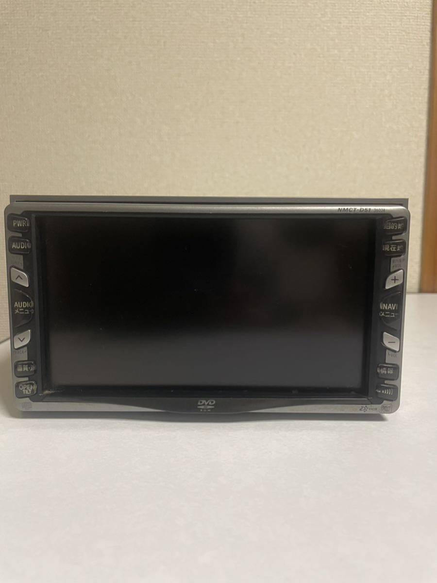 Yahoo!オークション - トヨタ純正DVDナビ NMCT-D51 CD＆MD＆TV＆DSP
