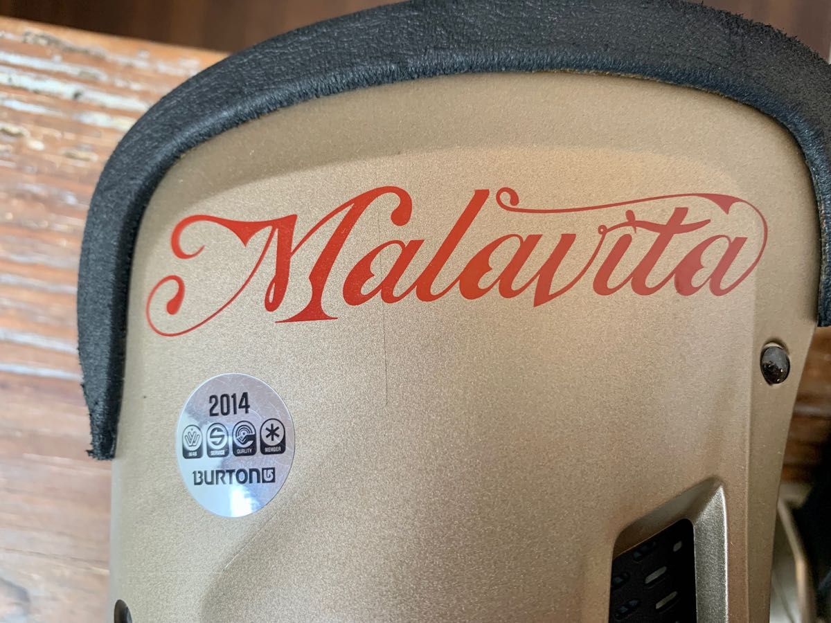 BURTON バートン MALAVITA バインディング EST サイズS 2014年 BURTON バートン MALAVITA バインディング EST サイズS 2014年