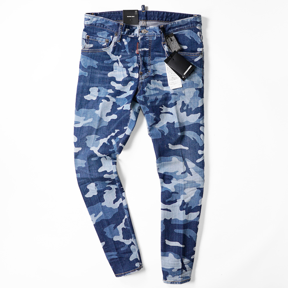これぞDSQ インディゴカモフラ 22春夏/新品92 400円【DSQUARED2 これぞDSQ インディゴカモフラ 22春夏/新品92 400円【DSQUARED2