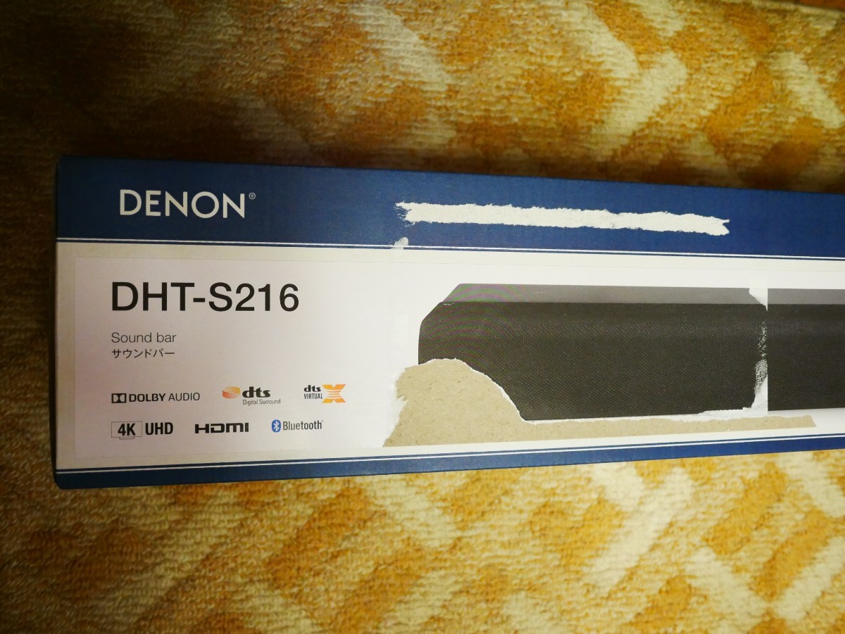Yahoo!オークション - 【DENON】サウンドバー DHT-S216(JK)