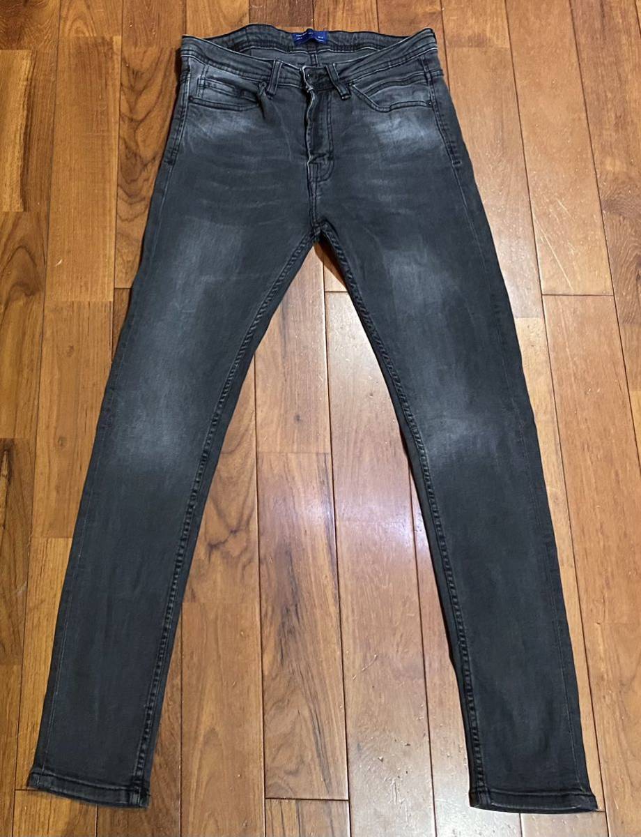 Yahoo!オークション - ZARA MAN ザラ マンのストレッチスキニーデニム...