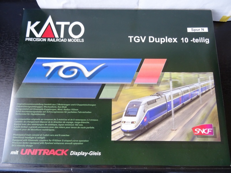 Yahoo!オークション - KATO TGV Dupiex 10 -teilig カトー