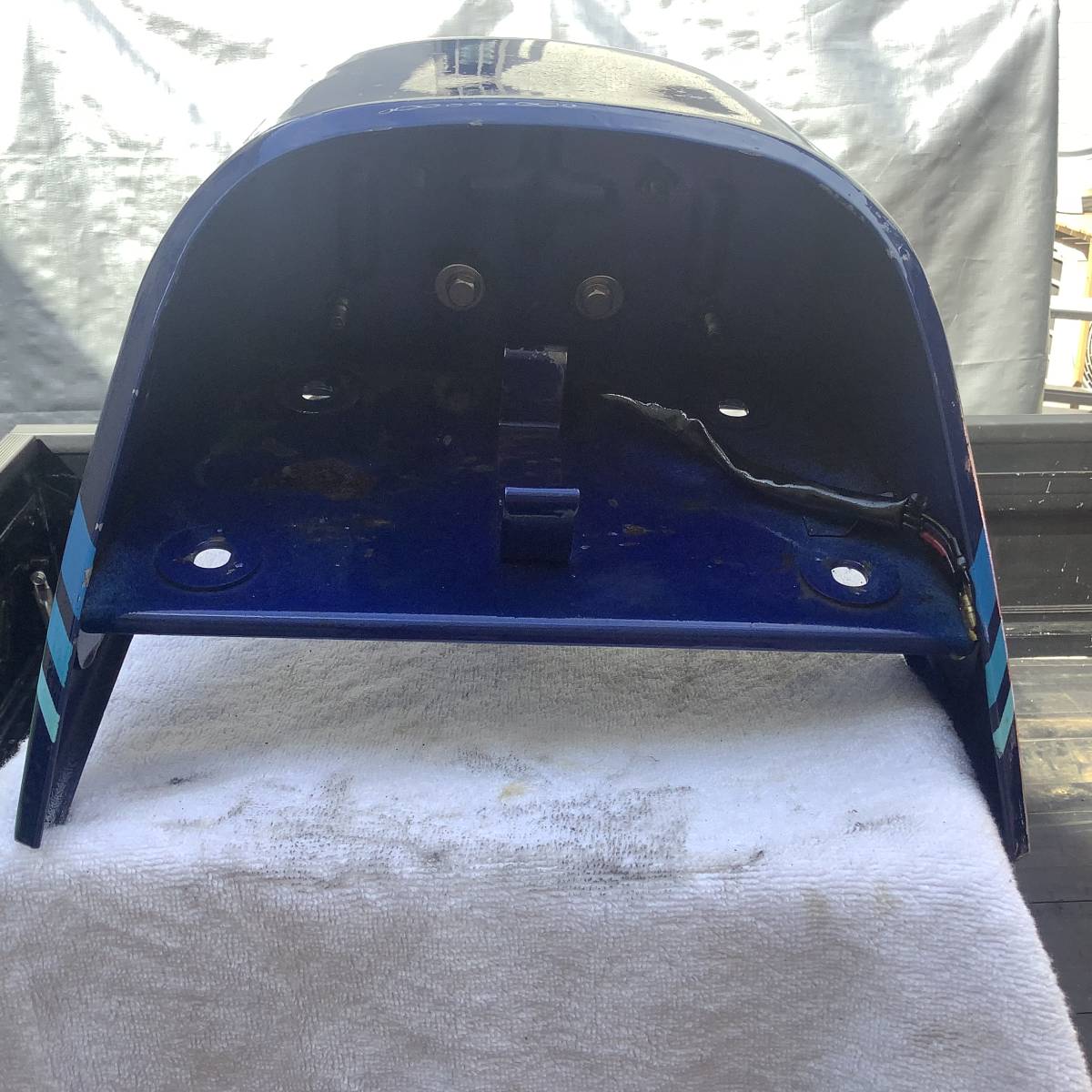 代購代標第一品牌－樂淘letao－当時 国内 S54 A6 KH400 純正オリジナルペイントテールカウル 売り切り KH250 350SS 400SS GS400 GT380 Z1 Z2 ...