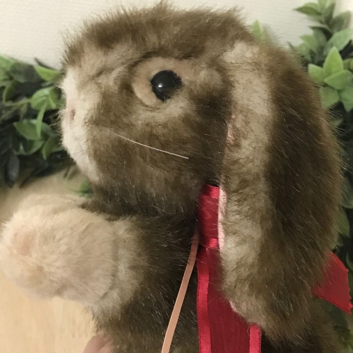日本製 吉徳 ロップイヤー うさぎ ぬいぐるみ ブラウン 日本製 吉徳 ロップイヤー うさぎ ぬいぐるみ ブラウン