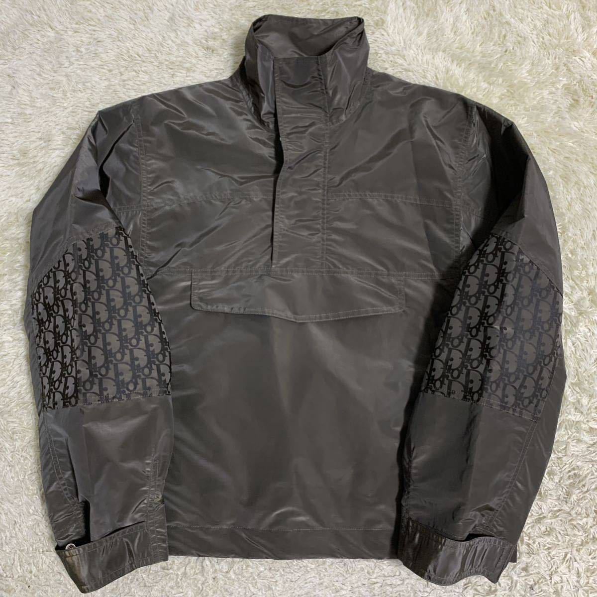 極美品 クリスチャンディオール 【現行モデル】Dior Homme 19AW アノラック ナイロンジャケット オブリーク トロッター メンズ サイズM位