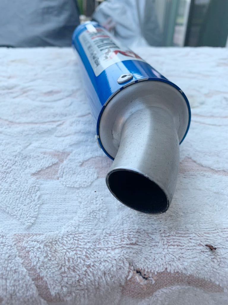 代購代標第一品牌－樂淘letao－SSフクシマ DOG FIGHT R チャンバー用サイレンサー 左 中古品 ドッグファイトレーシング