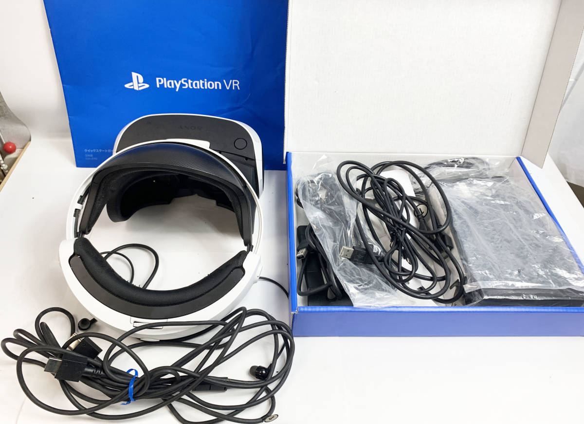 代購代標第一品牌－樂淘letao－現状品 SONY プレイステーションVR 2個セット ヘッドセット加水分解あり プレステ PS4 9-22