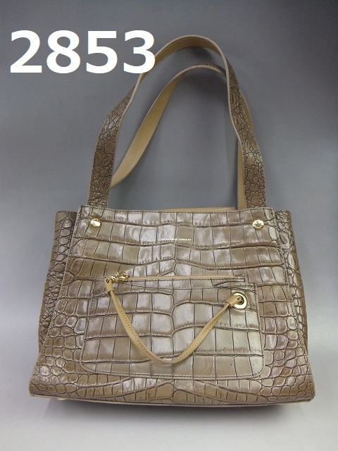 Yahoo!オークション - BR-2853 レザージュエルズ 2way トートバッグ ク...