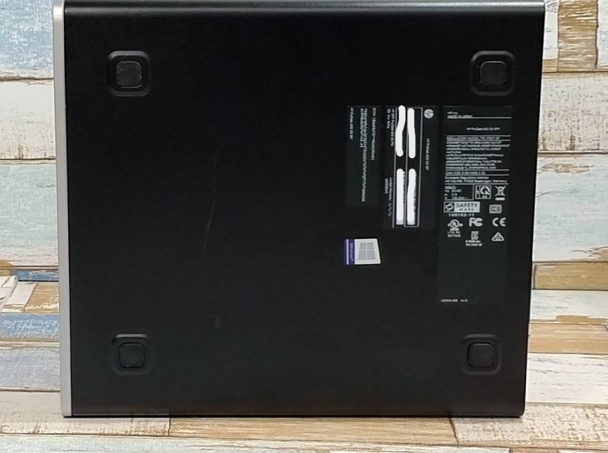 代購代標第一品牌－樂淘letao－HP ProDesk 600 G5 SFF/intel Core i7-9700 3.00GHz/メモリ8GB/デスクトップ/Windows11