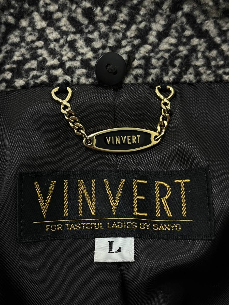 Yahoo!オークション - 【VINVERT】バンベール アンゴラウール ノーカラ...