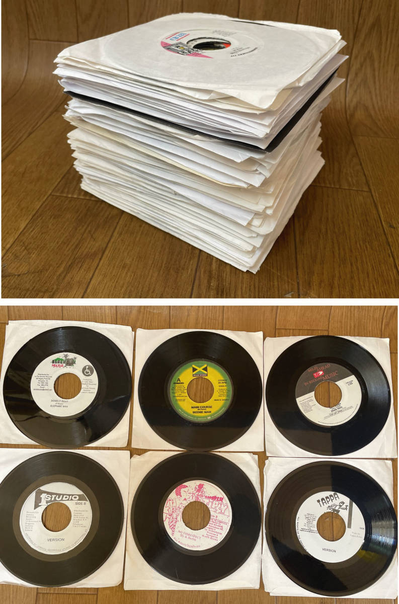 Yahoo!オークション - レゲエ 60枚 7inc EPレコード まとめて セット...
