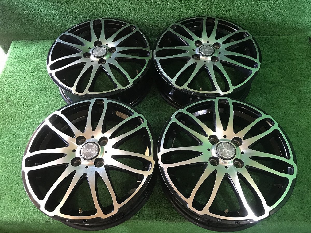 Yahoo!オークション - ブランドル SG・E 15X4.5JJ+45 PCD100 4H a-3751...