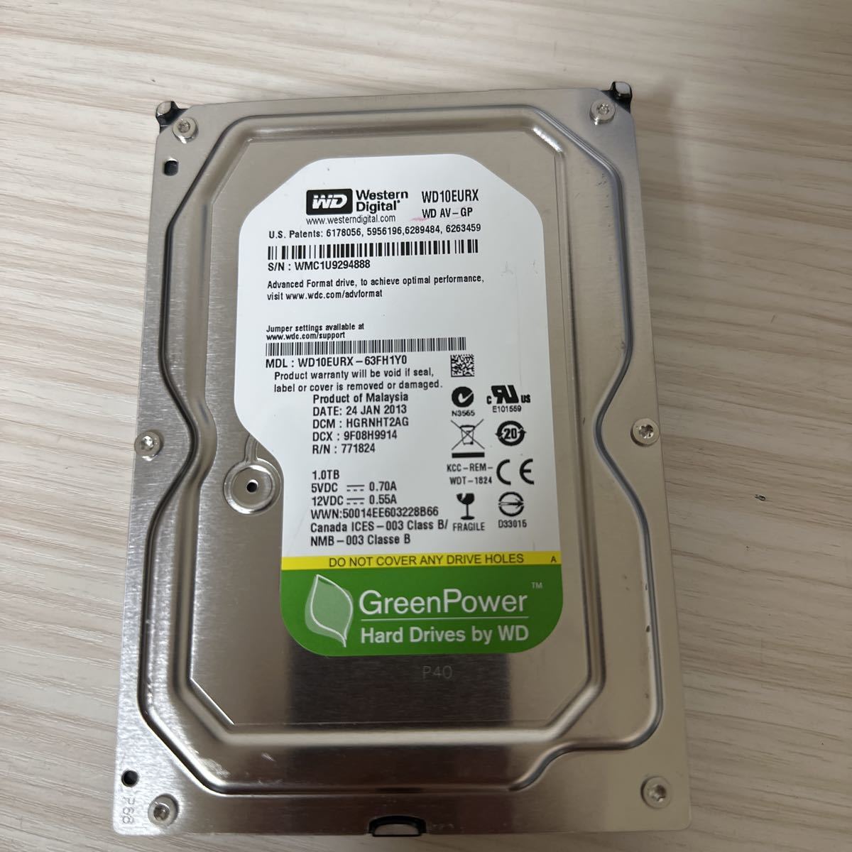 Yahoo!オークション - H20 動作保証/AVコマンド対応 使用0時間 WDC SAT...