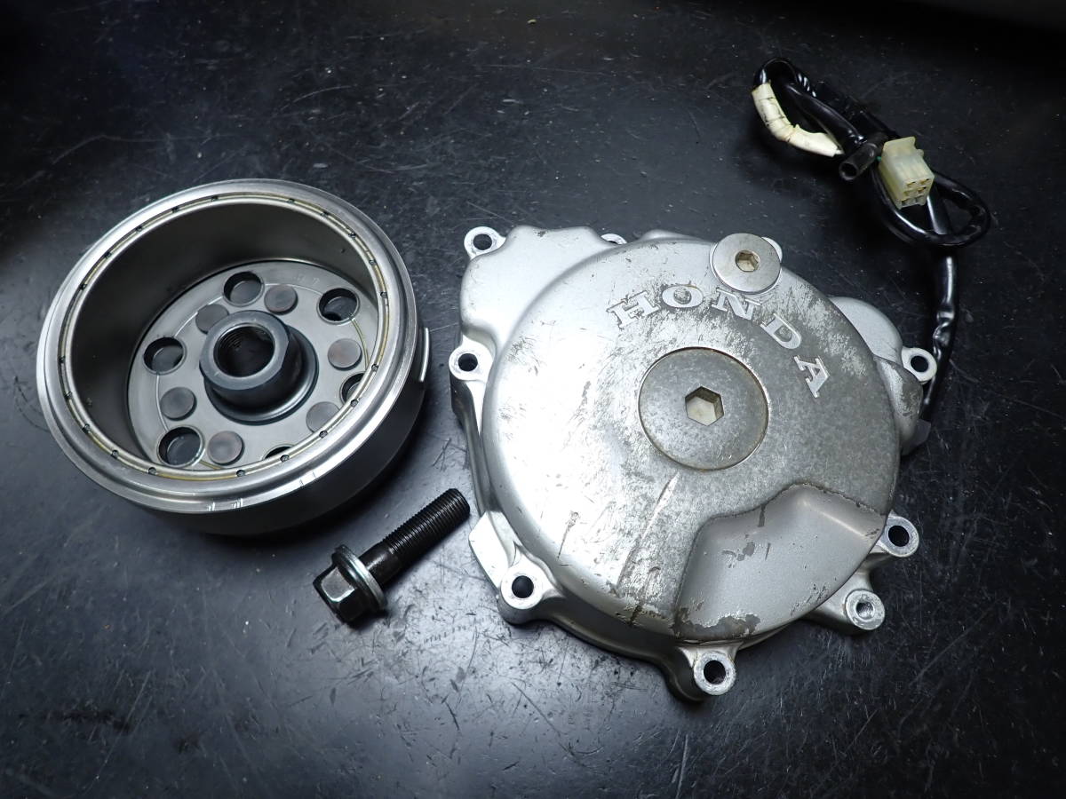 Yahoo!オークション - XR250R ME08『純正ジェネレーター・フライホイー...