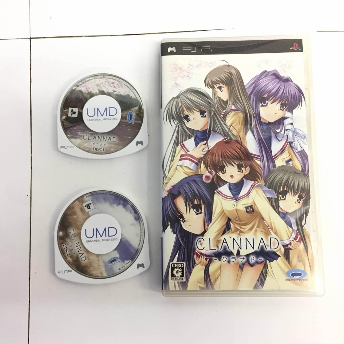 Yahoo!オークション - 『ソフト』PSP『CLANNAD クラナド』key playstat...
