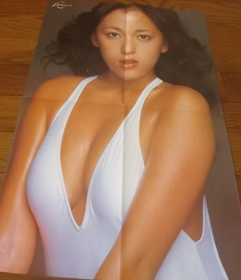 代購代標第一品牌－樂淘letao－★70年代【沢田和美⑤】水着ポスター 送料140円