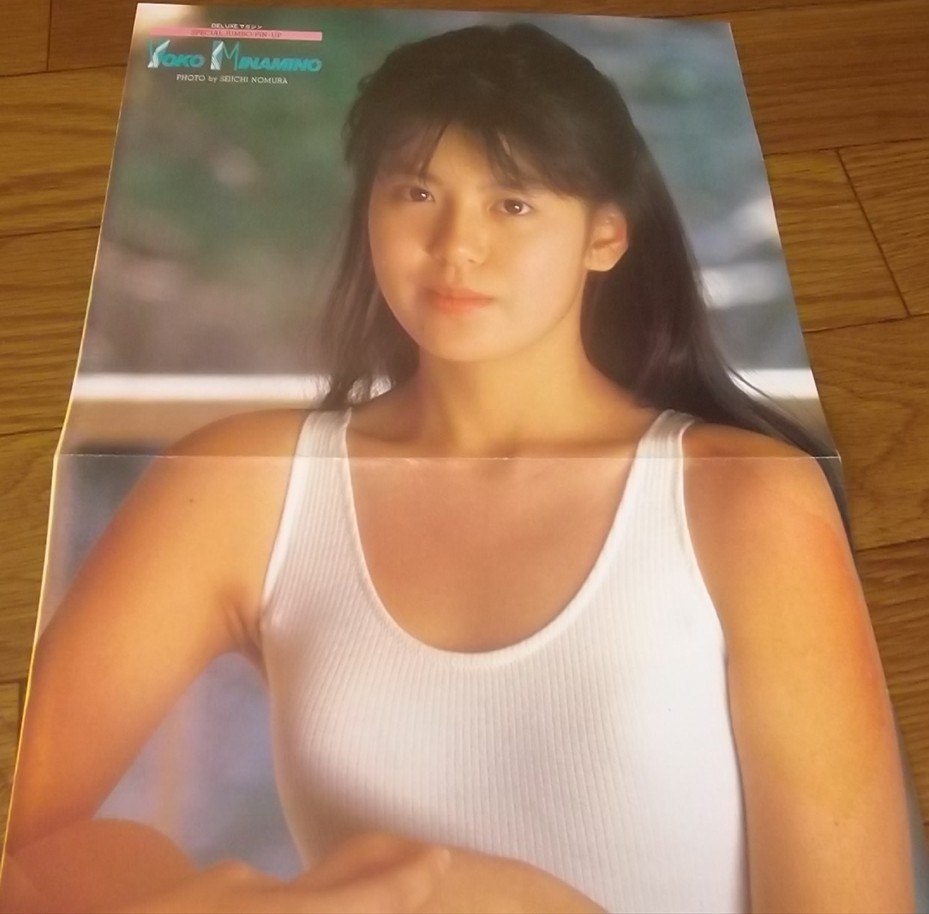 代購代標第一品牌－樂淘letao－★80年代【南野陽子、鷲尾いさ子】 水着ピンナップ 送料140円