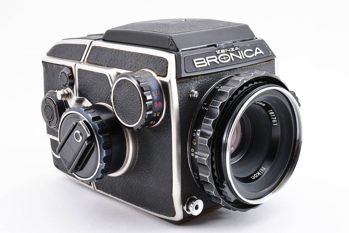 付属品充実 ZENZA BRONICA EC NIKKOR-P 75mm F2.8 ゼンザブロニカ 中判 フィルムカメラ #1656 #1698(ブロニカ)｜売買されたオークション情報 ...