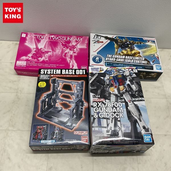 代購代標第一品牌－樂淘letao－1円〜 HGUC 1/144 百式 ゴールドコーティング MG 1/100 V2ガンダム Ver.Ka用 拡張エフェクトユニット 光の翼 他