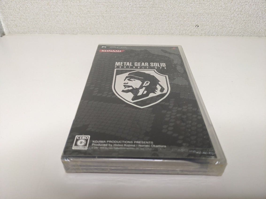 PSP 20周年記念版 メタルギアソリッド ポータブル オプス METAL GEAR SOLID PORTABLE OPS(アクション)｜売買されたオークション情報、yahooの商品情報を ...
