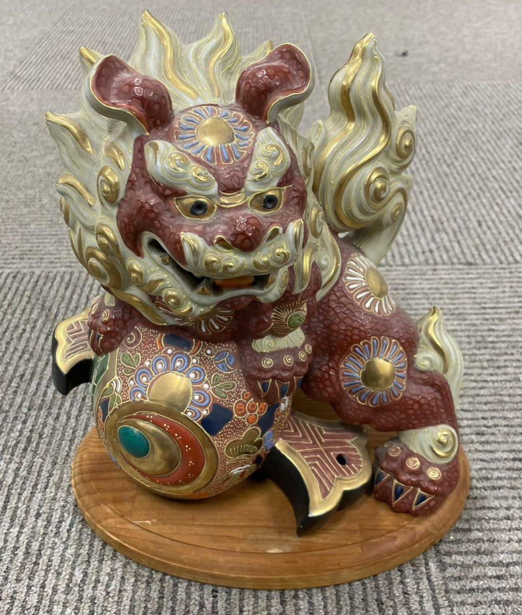 Yahoo!オークション - 003 8 小槌獅子 打ち出の小槌 赤獅子 厄除け 魔...