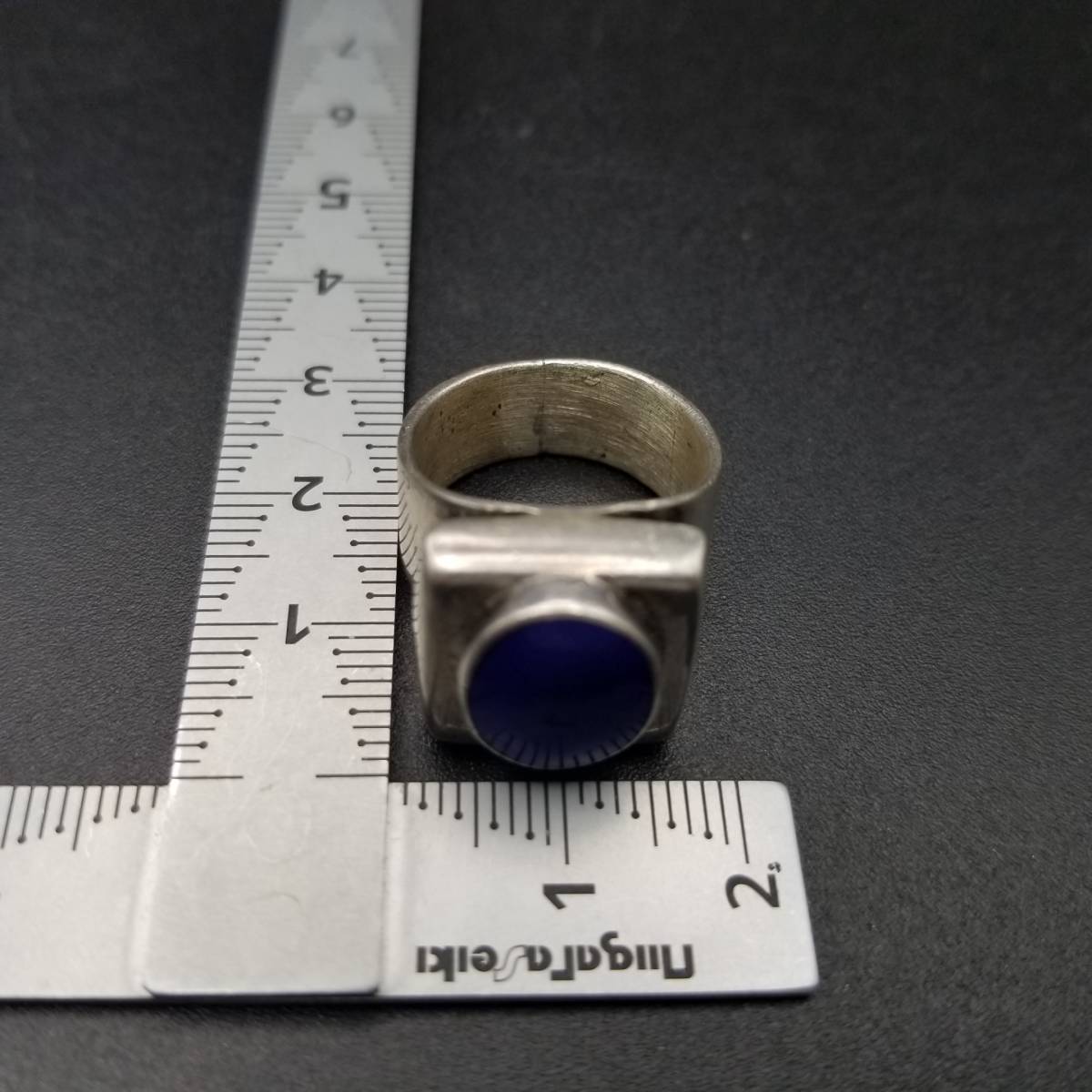 Yahoo!オークション - メキシコ 925 シルバー ブルートップ オーバル ...