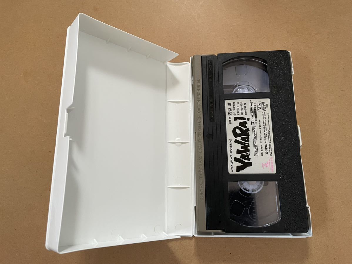 激レア VHS YAWARA ヤワラ 実写版 浅香唯 阿部寛 山下容里枝 竹内力 菅原文太 仲本工事 石坂浩二 原作 浦沢直樹 1989年(日本映画)｜売買されたオークション情報、yahooの ...