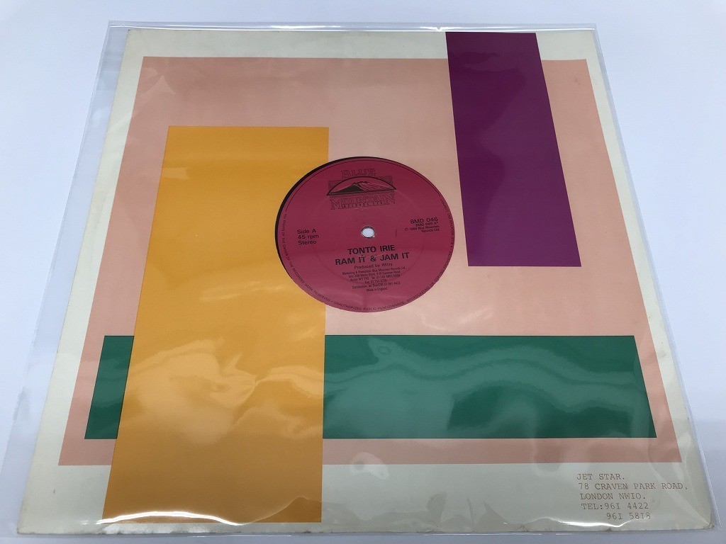 Yahoo!オークション - CF891 Tonto Irie / Ram It & Jam It BMD 046