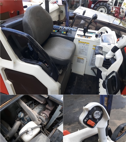 Yahoo!オークション - 宮城県発 日立 コンバイン HC-A43 4条刈 クボタ ...