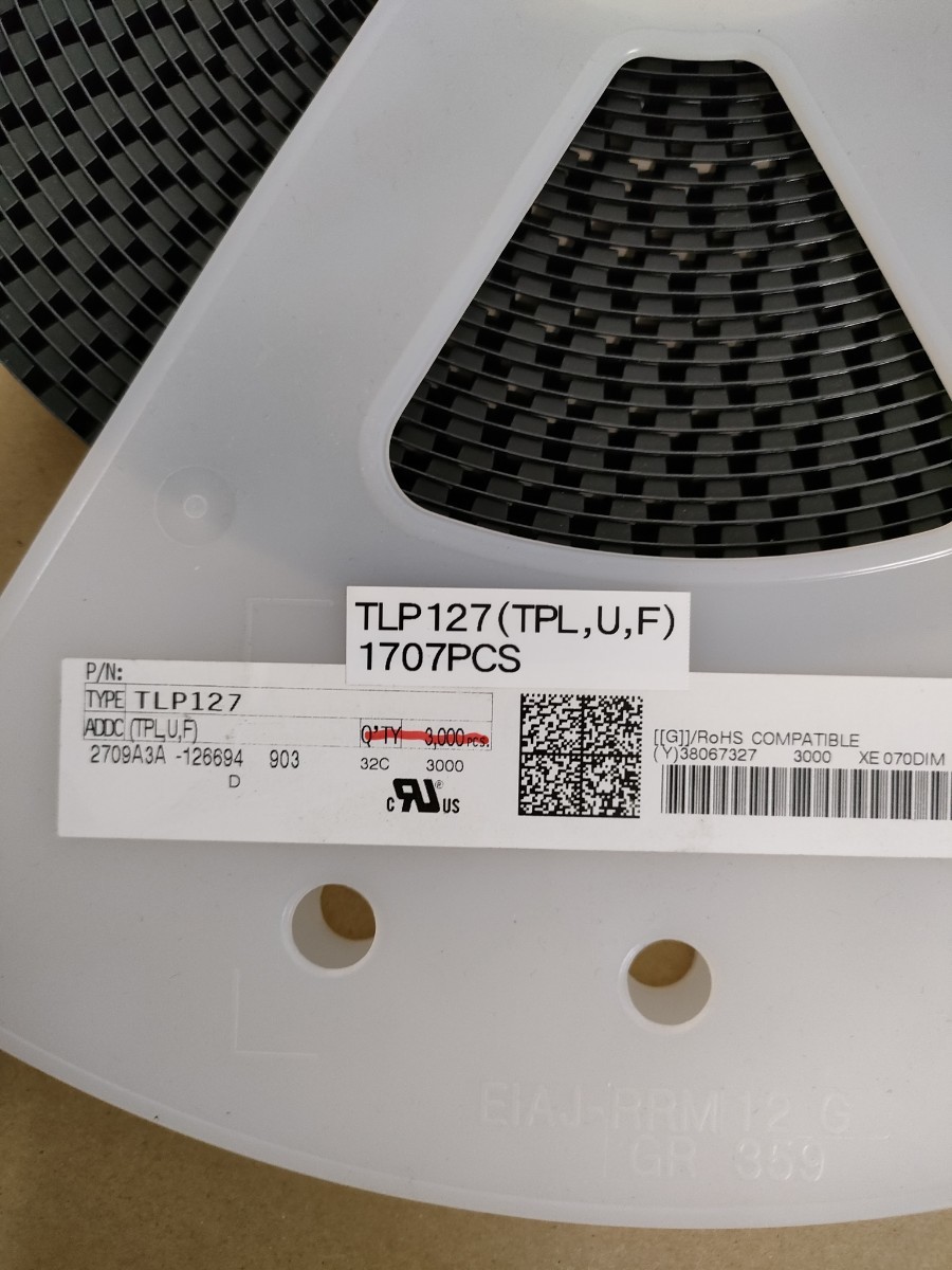 Yahoo!オークション - 東芝 TOSHIBA フォトカプラ TLP127(TLP U F) 1700個