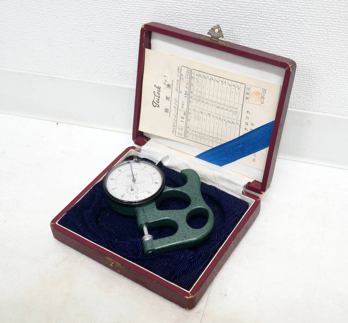 Yahoo!オークション - (R508-B108)テクロック ダイヤルシックネスゲー...