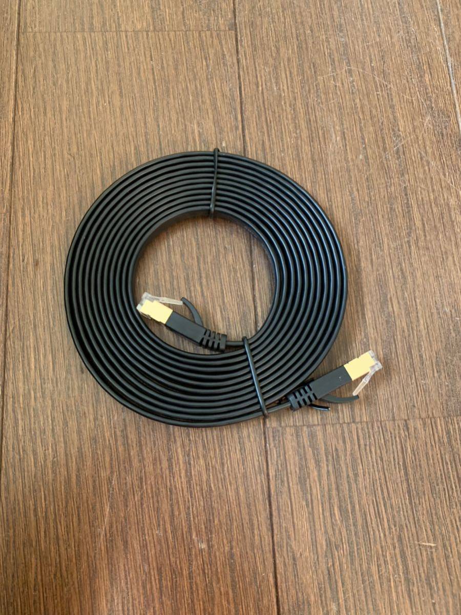 代購代標第一品牌－樂淘letao－Postta LANケーブル CAT8 40Gbps/2000MHz伝送帯域 イーサネットケーブル カテゴリー8 (ブラック 3M)