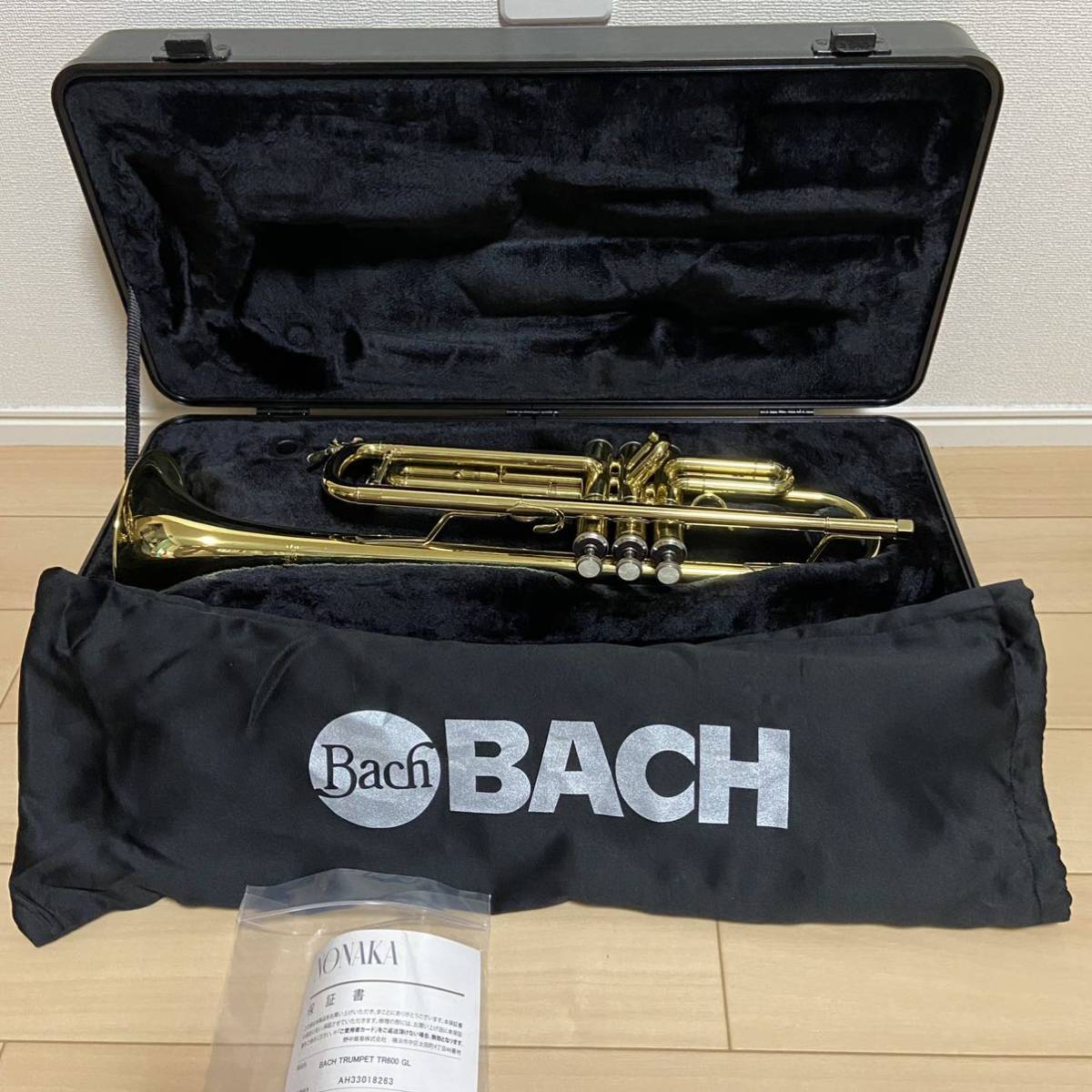Yahoo!オークション - Bach トランペット TR-600 GL