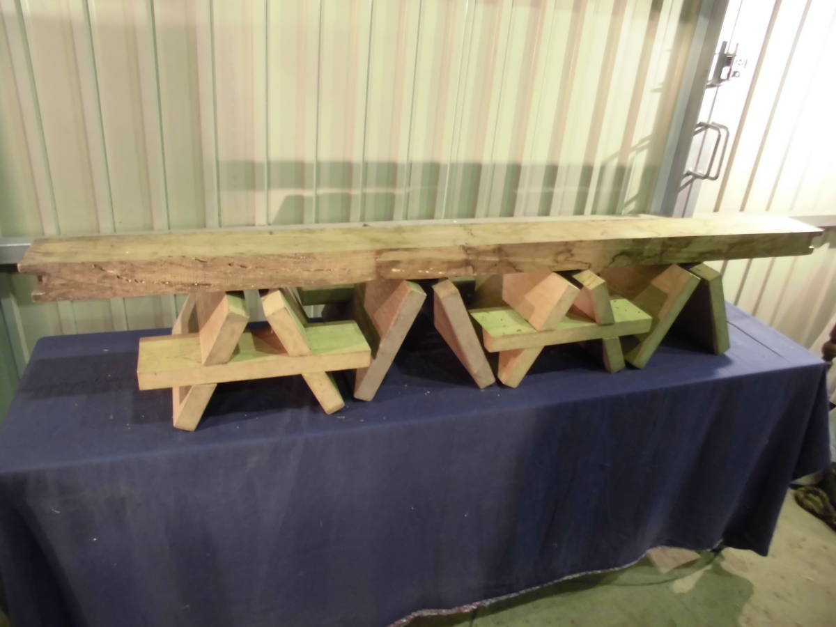 Yahoo!オークション - 古材再生 no43 欅角材