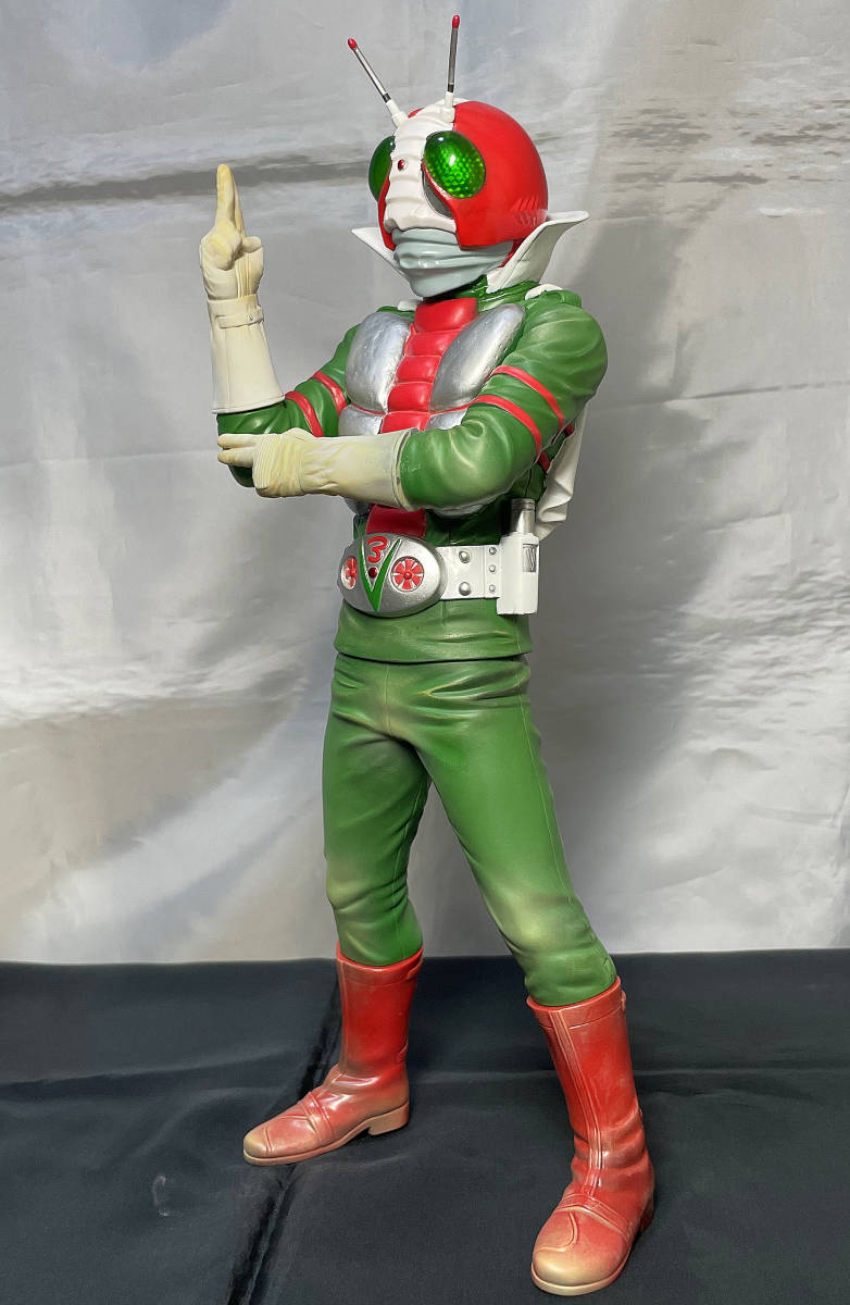 仮面ライダーV3 1/6 リペイント完成品 検索用 ビリケン ガレージキットエクスプラス hg s.hフィギュア シン 仮面ライダー ccp ビリケン(仮面ライダー1号)｜売買された ...